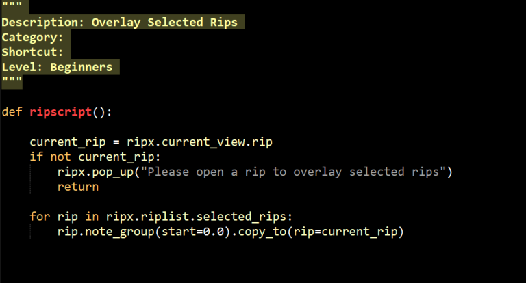 RipScript Hub - RipX DAW - The AI DAW