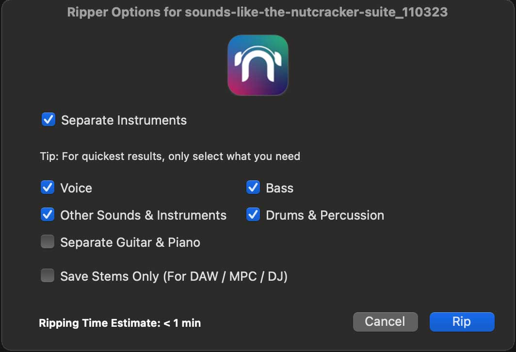 RipX DAW PRO – Advanced Stem Editing & AI Audio Tools